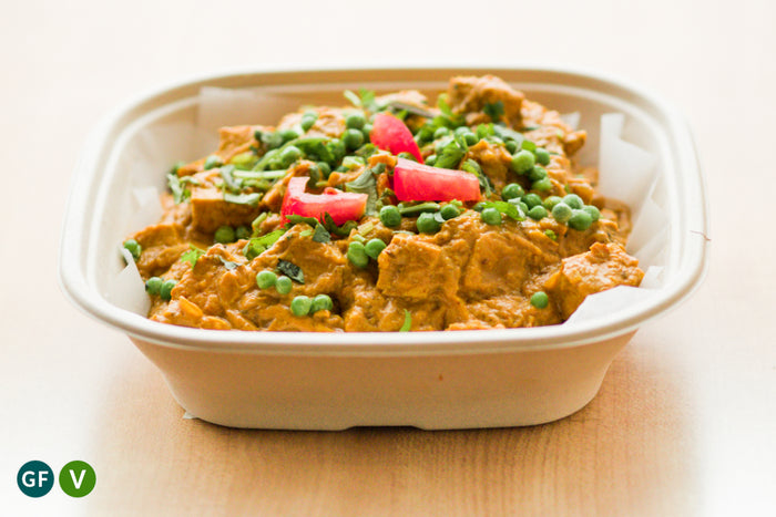 Tofu Shahi Muttar Curry - Vegetarian Catering Ottawa
